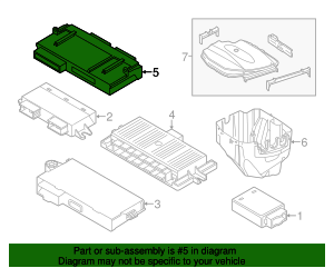 61359364819 - 2015 BMW X1 Junction Box Module (61-35-9-364-819) | BMW ...