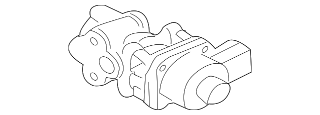 2006-2011 Mitsubishi Endeavor Egr Valve 1582A106 | OEM Parts Online