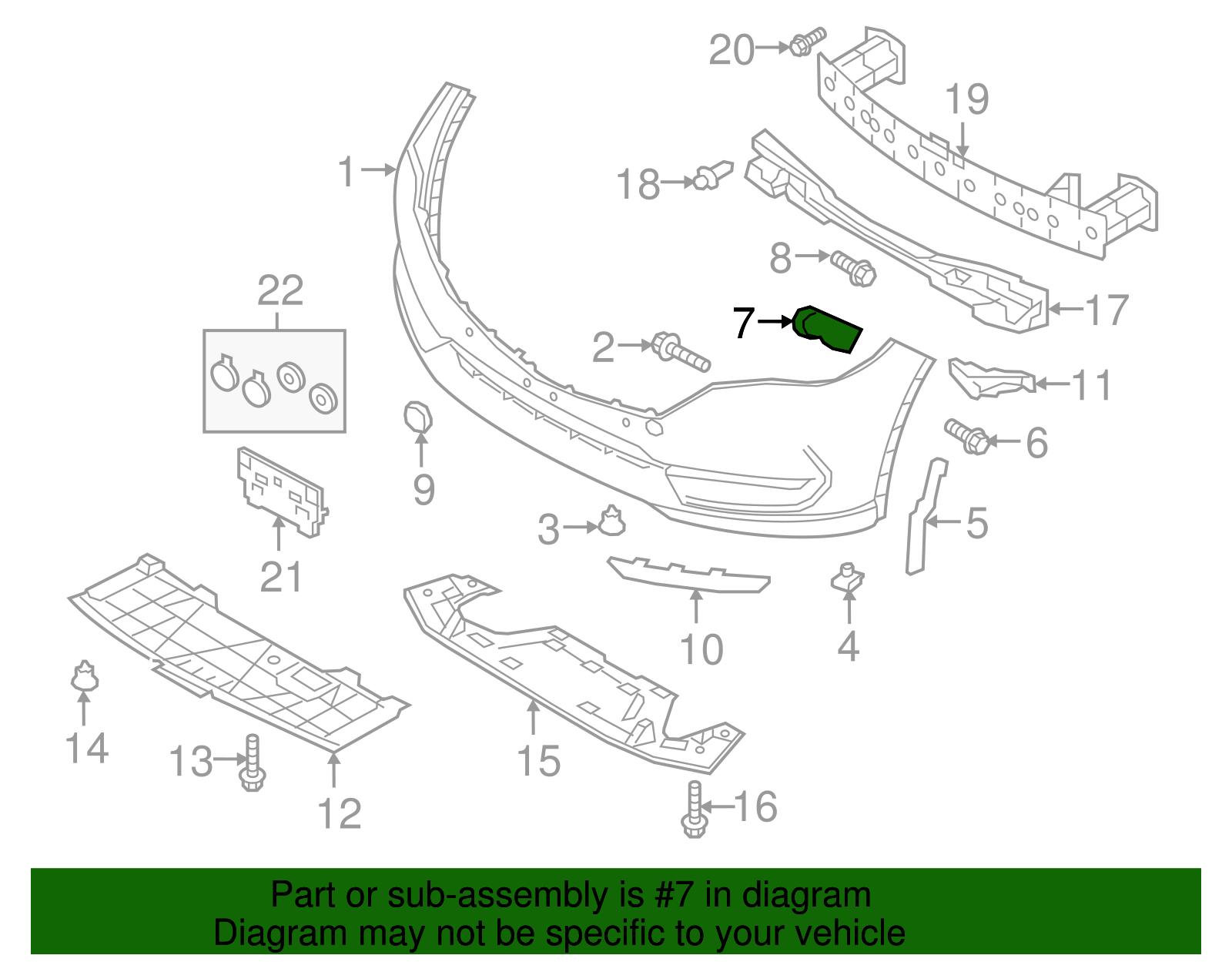 KB8A-50-0U1A - OEM NEW 2007-2012 Mazda CX-5 Bumper Bracket Cover ...