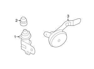 93880-A5100 - Hood Contact Switch 2013-2017 Hyundai Elantra GT ...
