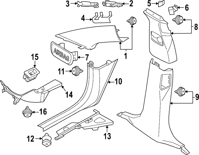 Genuine BMW 51-43-5-A0C-9C1 | Support Bracket | FREE Shipping on Most ...