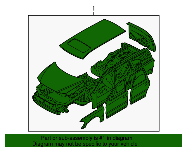 2001-2007 Volvo Body Assembly 9139297 | OEM Parts Online
