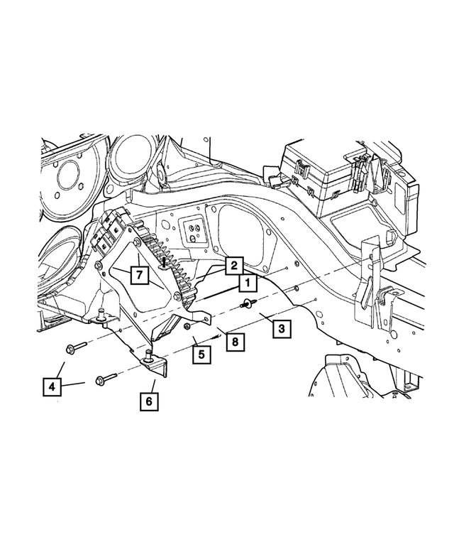 2004 Mopar Powertrain Control Module RL606819AD | Mopar Estores