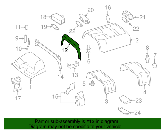 906-690-09-07-7J69 - Front Panel 2010-2018 Mercedes-Benz | Mercedes ...