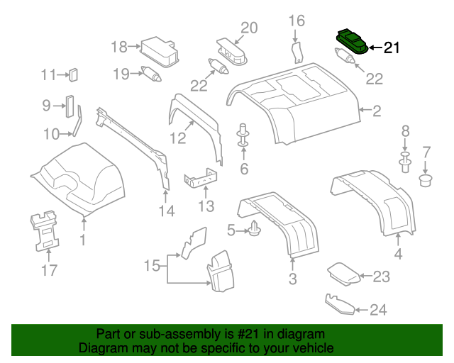 906-820-08-01 - Cargo Lamp 2010-2018 Mercedes-Benz | Mercedes-Benz USA ...