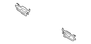 2019-2020 Volvo XC40 Trim Plate Bracket - Driver's Side (LH) 31407967 ...