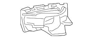 2019-2022 Volvo Trim Plate Bracket - Passenger Side (RH) 31407968 ...