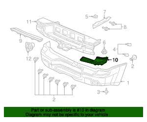 2002-2007 Chevrolet Rear Driver Side Bumper Step Outer Pad 12335817 ...