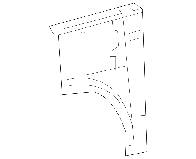 906-632-42-03 - Roof Rail Reinforcement 2014-2021 Mercedes-Benz ...