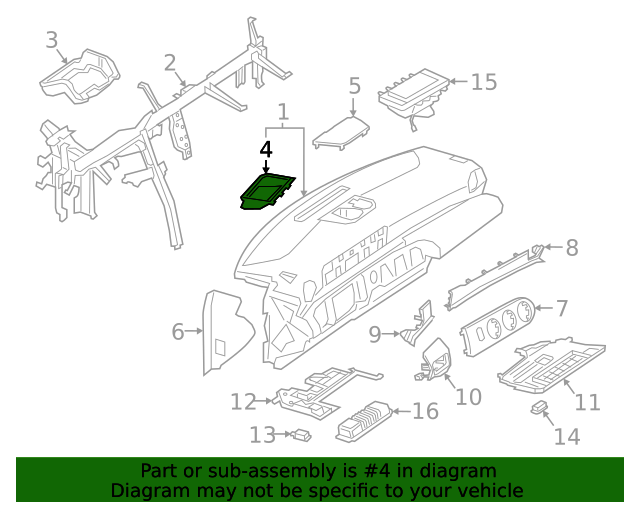 177-820-79-00 - Bezel 2019-2023 Mercedes-Benz | Mercedes-Benz USA Parts