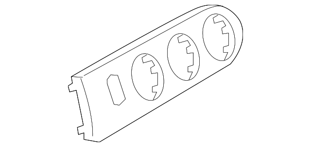 177-680-98-00 - Center Bezel 2019-2023 Mercedes-Benz | Mercedes-Benz ...