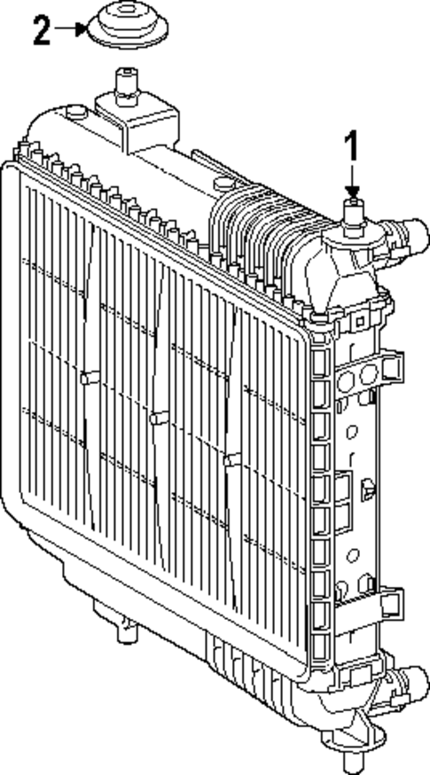 Radiator & Components for 2023 Toyota GR Supra | Toyota Parts Center