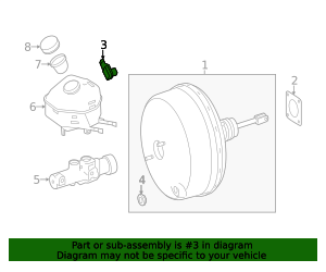 000-905-52-04 - Pressure Sensor 2019-2023 Mercedes-Benz | Mercedes-Benz ...