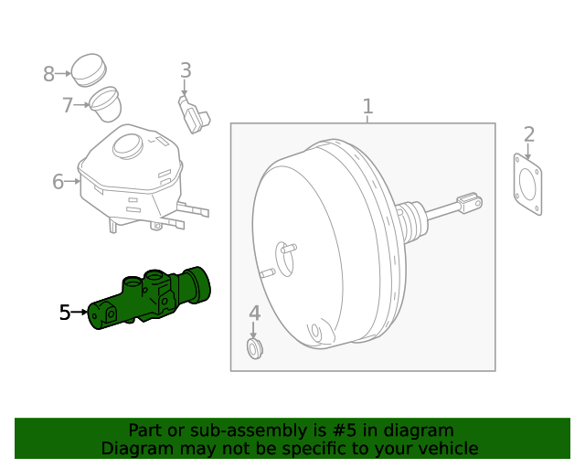 910-431-12-00 - Master Cylinder 2014-2024 Mercedes-Benz | Mercedes-Benz ...