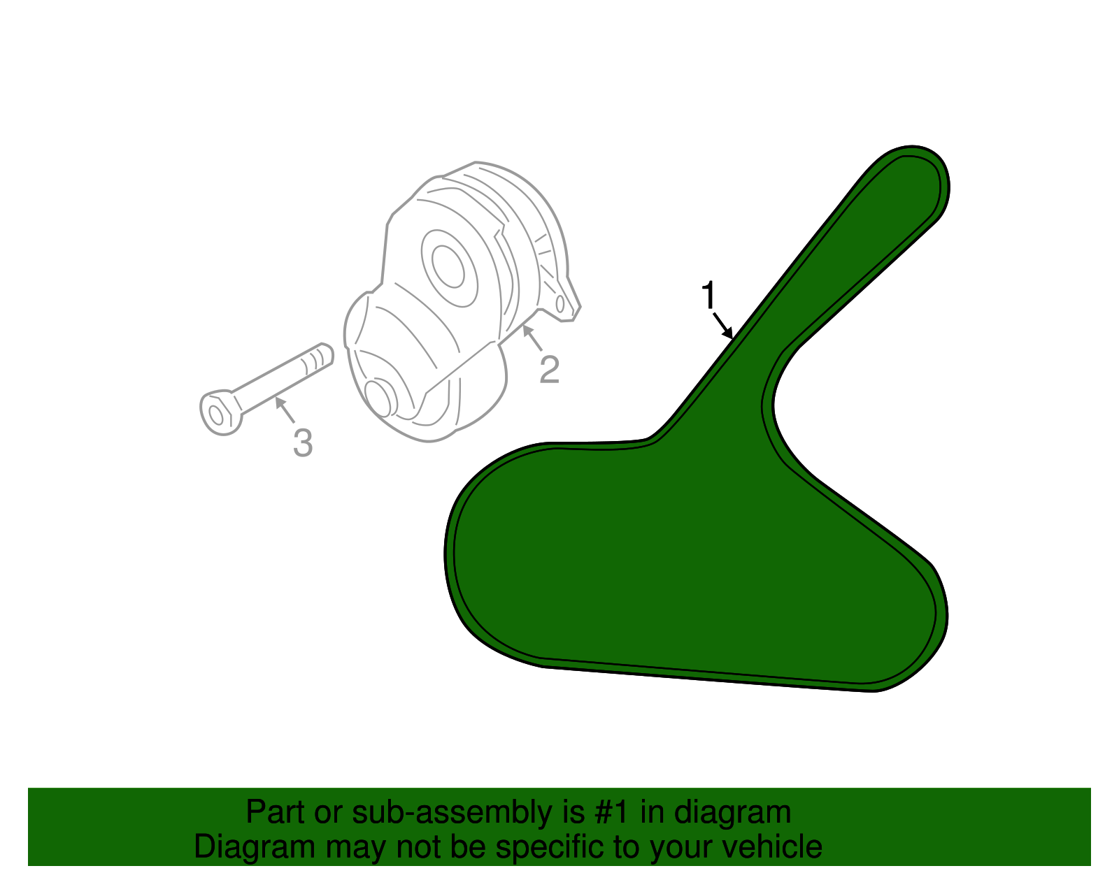 2011-2017 Nissan Juke Serpentine Belt 11720-1KC0A | Nissan Parts Central