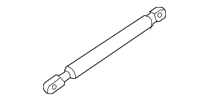 Genuine Hood Lift Support for 2016-2017 Hyundai Sonata | Part# 81161 ...