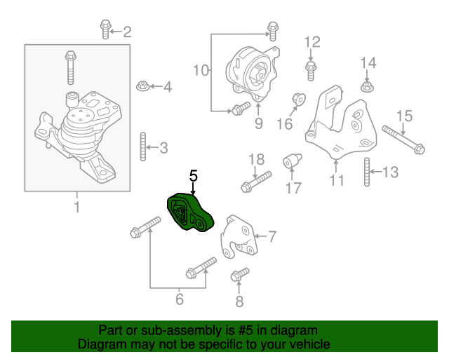 2013-2018 Ford Torque Strut DA8Z-6068-A | TascaParts.com
