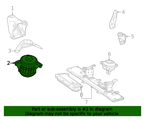 167-240-53-00 - Engine Support 2020-2024 Mercedes-Benz | Mercedes-Benz ...