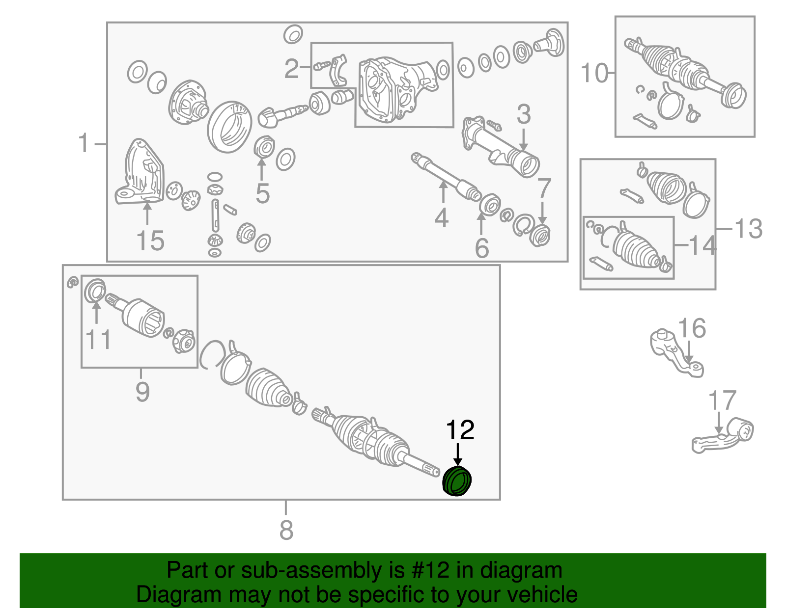 90304-83002 - 2000 Toyota Land Cruiser - Seal | Sparks Parts
