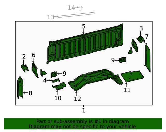 Panel 68293933AH | TascaParts.com