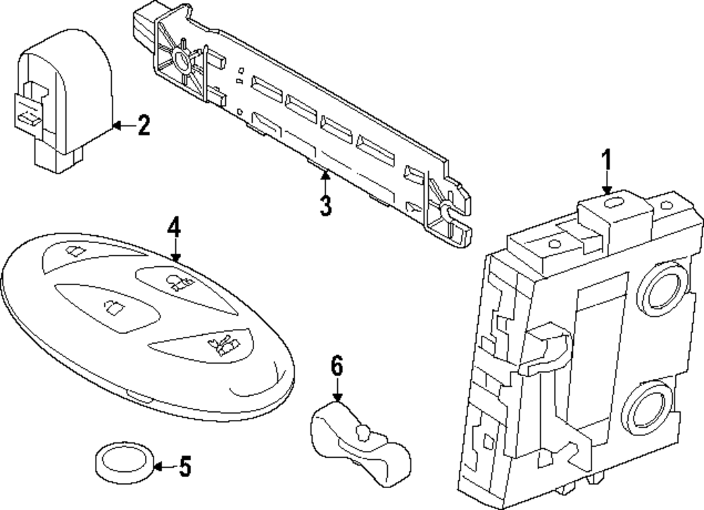 Hyundai - 95446-KL000 - Strap - 2023-2025 Hyundai Ioniq 6 | OEM Hyundai ...