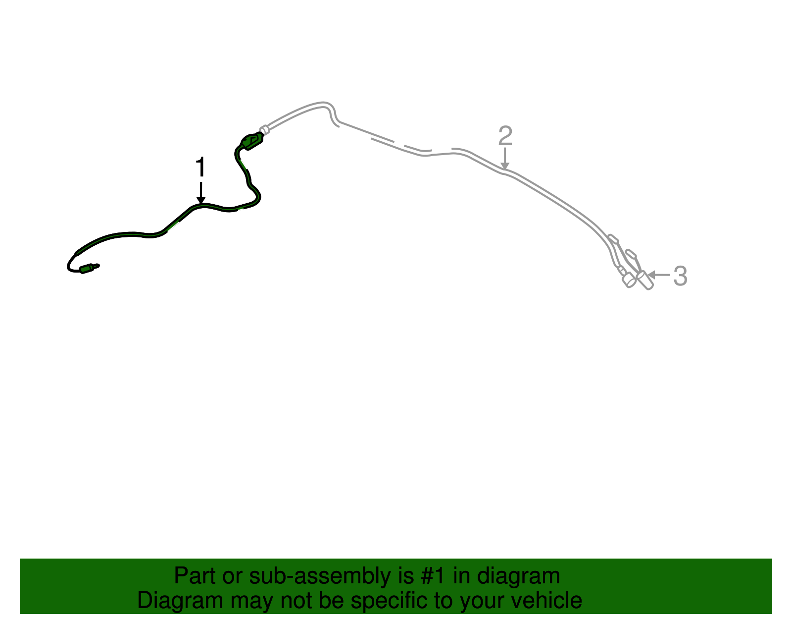 2007-2012 Toyota Yaris Antenna Cable 86101-52600 | Retail Performance ...
