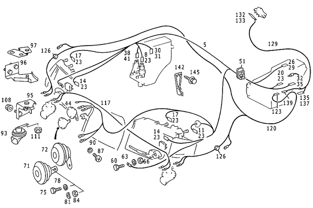 1954-2000 Mercedes-Benz Receptacle Housing 011-545-50-28 | Mercedes ...