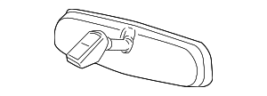 87810-30341 - Mirror Inside 2006-2009 Lexus | Longo Lexus Parts