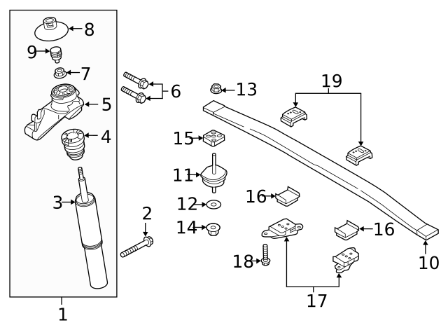 Leaf Spring 32370041 | TascaParts.com