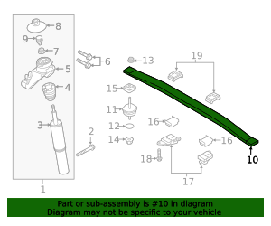 Leaf Spring 32370041 | TascaParts.com