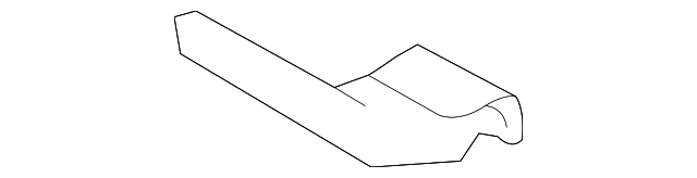 41147135323 - 2004-2010 BMW Baffle Plate (41-14-7-135-323) | BMW of ...