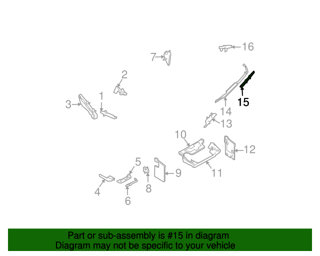 Genuine BMW 41-21-7-039-221 | Baffle Plate | FREE Shipping on Most ...