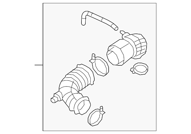 2017-2020 Hyundai Elantra Intake Hose 28140-F3700 | OEM Parts Online