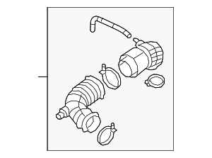 Genuine OEM Intake Hose Part# 28140-F3700 Fits 2017-2020 Hyundai ...