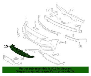 2017-2019 Infiniti QX30 Under Cover 62660-5DA0B | Infiniti Parts Online