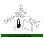 2001-2012 Ford Engine Coolant Reservoir BL8Z-8A080-A | TascaParts.com