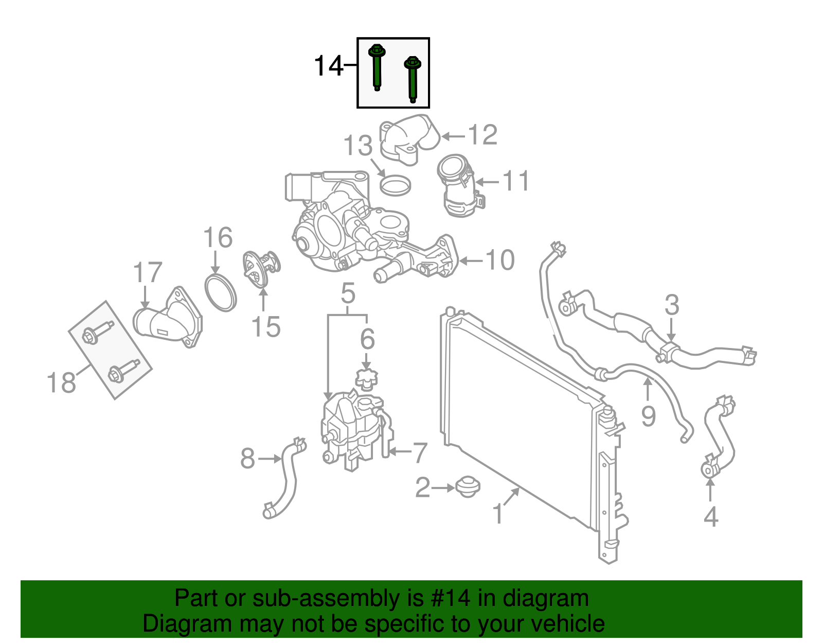 2009-2020 Ford Engine Intake Manifold Bolt W503281-S437 | Ford Parts Center
