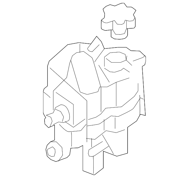 2001-2012 Ford Engine Coolant Reservoir BL8Z-8A080-A | TascaParts.com