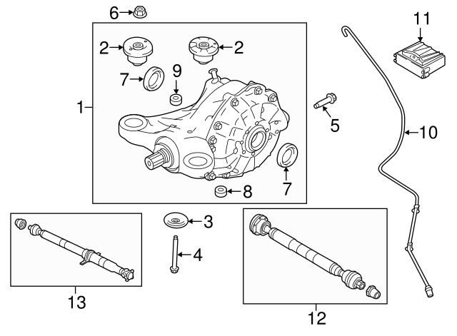 Vibration Damper - 2014-2022 Land Rover Range Rover Sport (LR058291 ...
