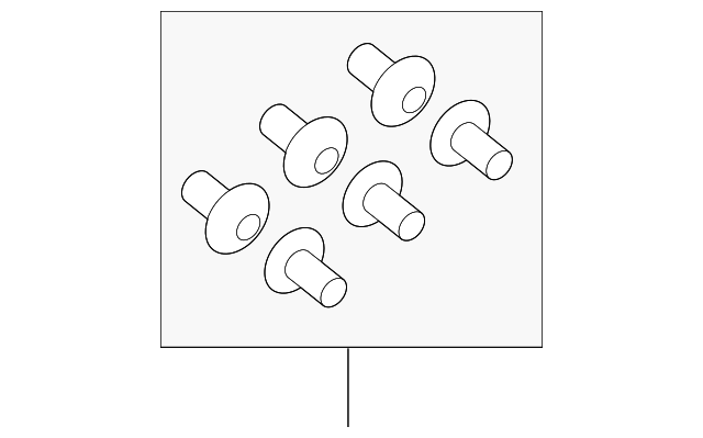 2018-2023 Jaguar F-Pace Sunroof Frame Mount Kit T4A17272 | JaguarParts.com