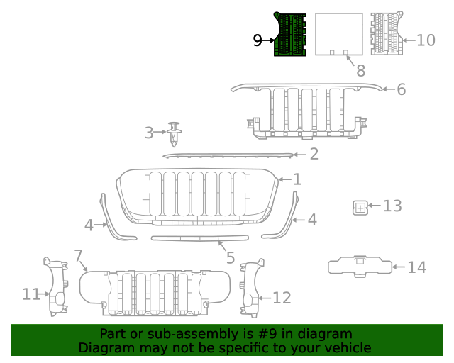 Insert Panel 6QN21RXFAC | TascaParts.com