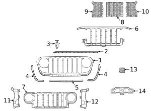 2020-2023 Jeep Camera 68436466AA | TascaParts.com