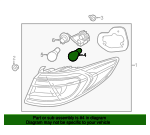 1986-2024 Hyundai Bulb 18644-28088-L | OEM Parts Online