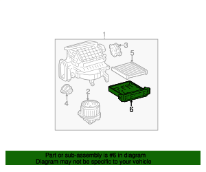 2000-2014 Toyota Frame; Plate 88899-06020 | Toyota Parts Center
