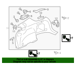 2015-2021 Subaru OEM NEW 2015-2020 Subaru Acsent Impreza Outback Hook ...