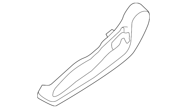 2013-2017 Nissan Leaf Outer Finish Panel 87380-3NF0A | TascaParts.com