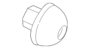 2013-2024 Ford Wheel Lug Nut CV6Z-1012-D | OEM Parts Online
