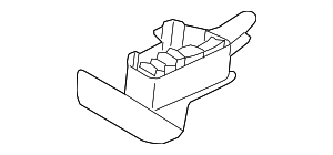 2011-2018 Porsche Cayenne Jacking Bracket 958-559-832-00-9B9 | Sunset Porsche Parts