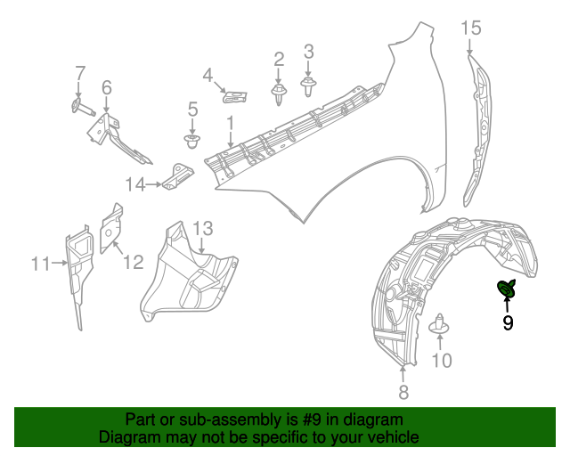 2009-2021 Mopar Molding Kit, Wheel Flares, Screw And Washer 6509539AA ...