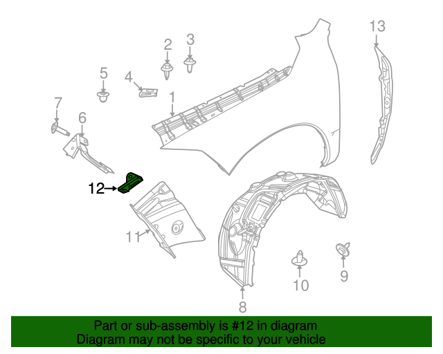 Bumper | Genuine Mopar | 68054211AB : Genuine Mopar Parts For Dodge ...